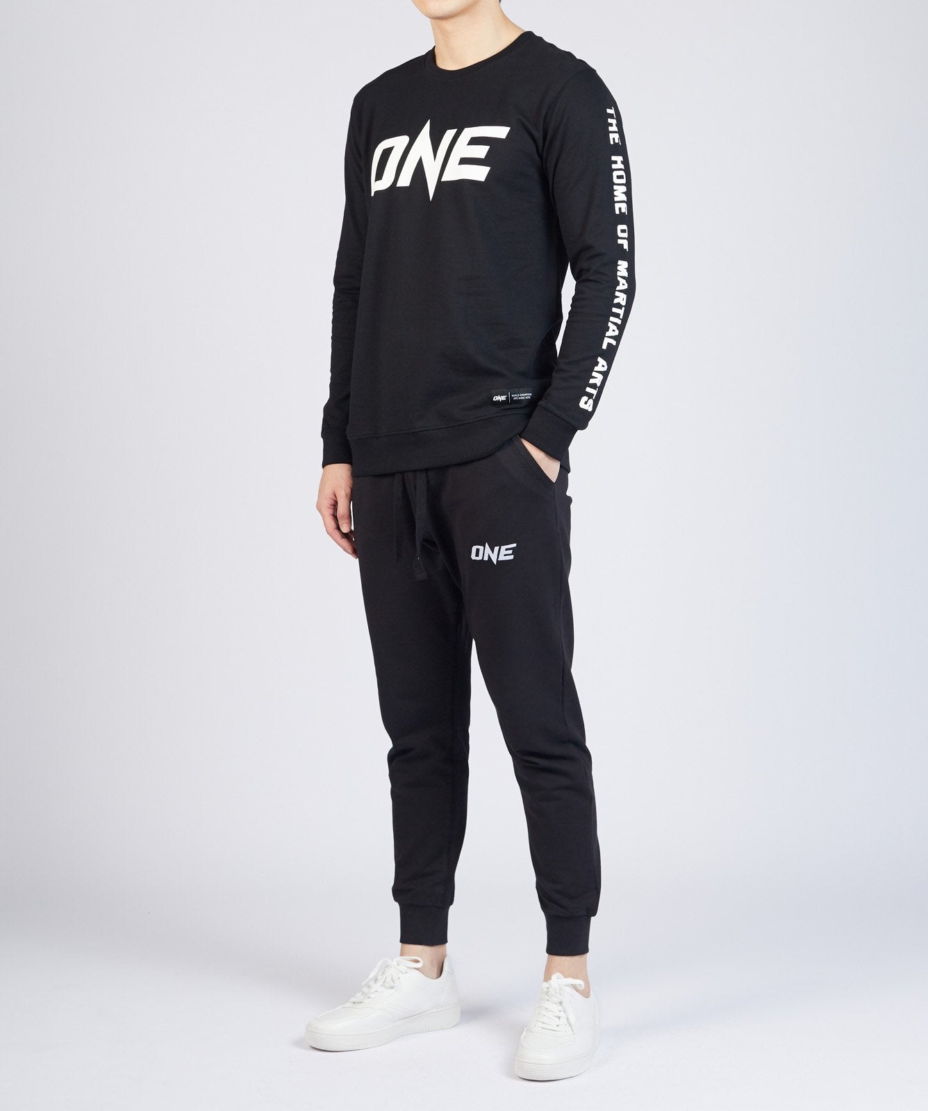 ONE Black Logo Sweatshirt | ONE Championship – ONE.SHOP | The Official ...