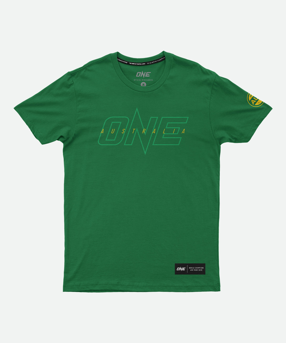 ONE Australia Logo Tee – ONE.SHOP | The Official Online Shop of ONE ...