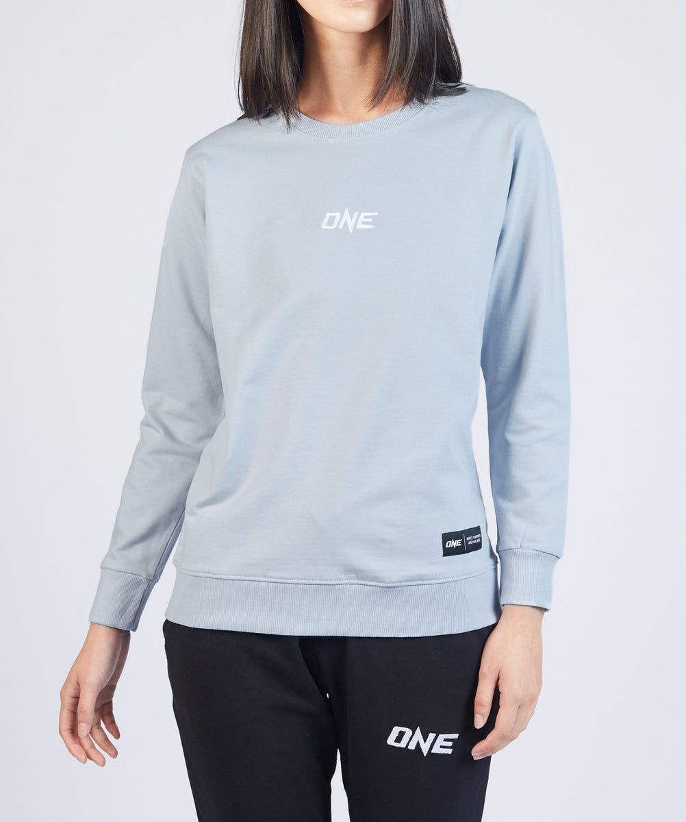 ONE Signature Logo Sweatshirt (Blue) | ONE Championship – ONE.SHOP ...
