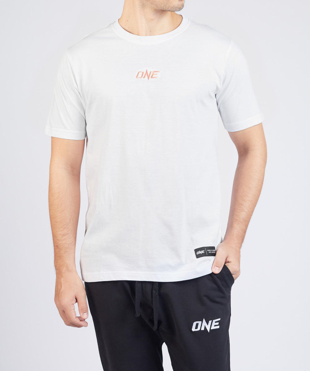ONE Signature Logo Tee (White) | ONE Championship – ONE.SHOP | The ...
