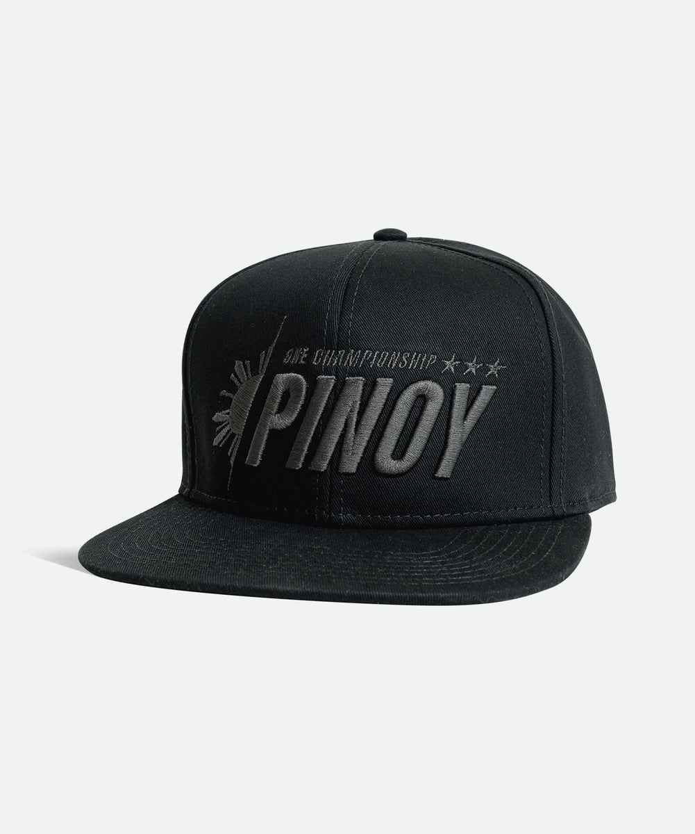 Pinoy Snapback Cap (Black) – ONE.SHOP | The Official Online Shop of ONE ...