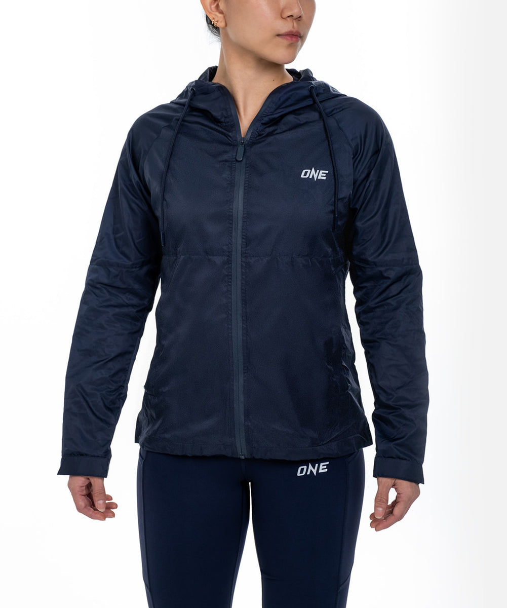 Elite Women Windbreaker (Navy) – ONE.SHOP | The Official Online Shop of ...